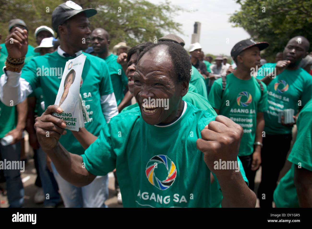 Agang SA party leader Mamphela Ramphele and members launched its ...