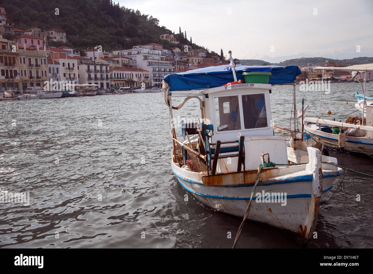 Impression of Gytheio, the ancient Gythium or Gytheion, a town in ...
