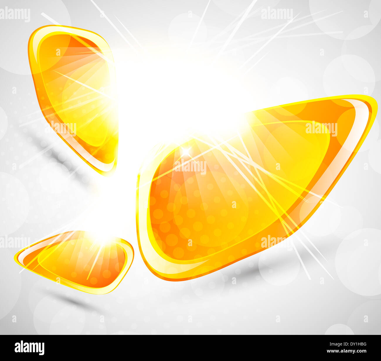 Background with abstract orange element Stock Photo - Alamy