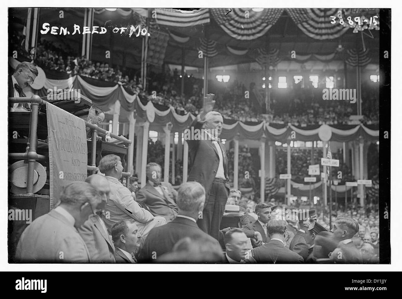 Sen. Reed of Mo Stock Photo - Alamy