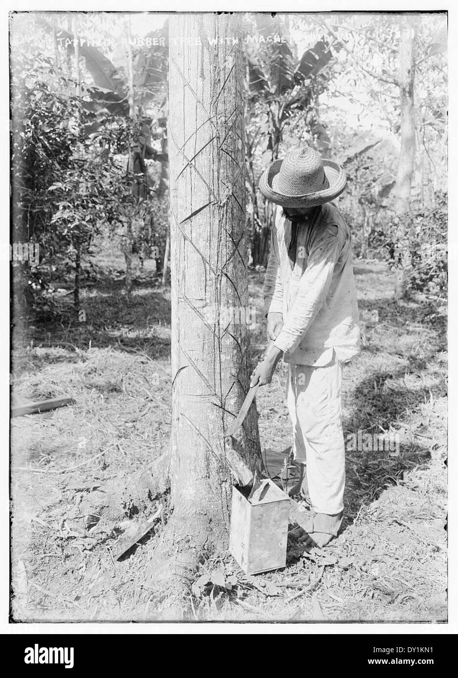 This historical image from the Library of Congress depicts the ...