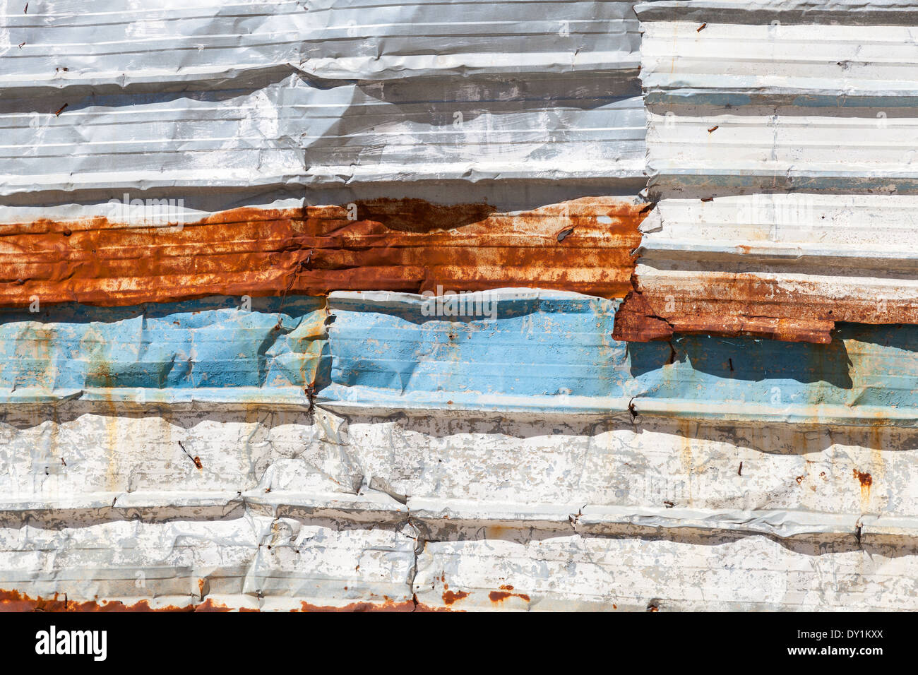 Grungy rusted metal wall detailed background photo texture Stock Photo ...