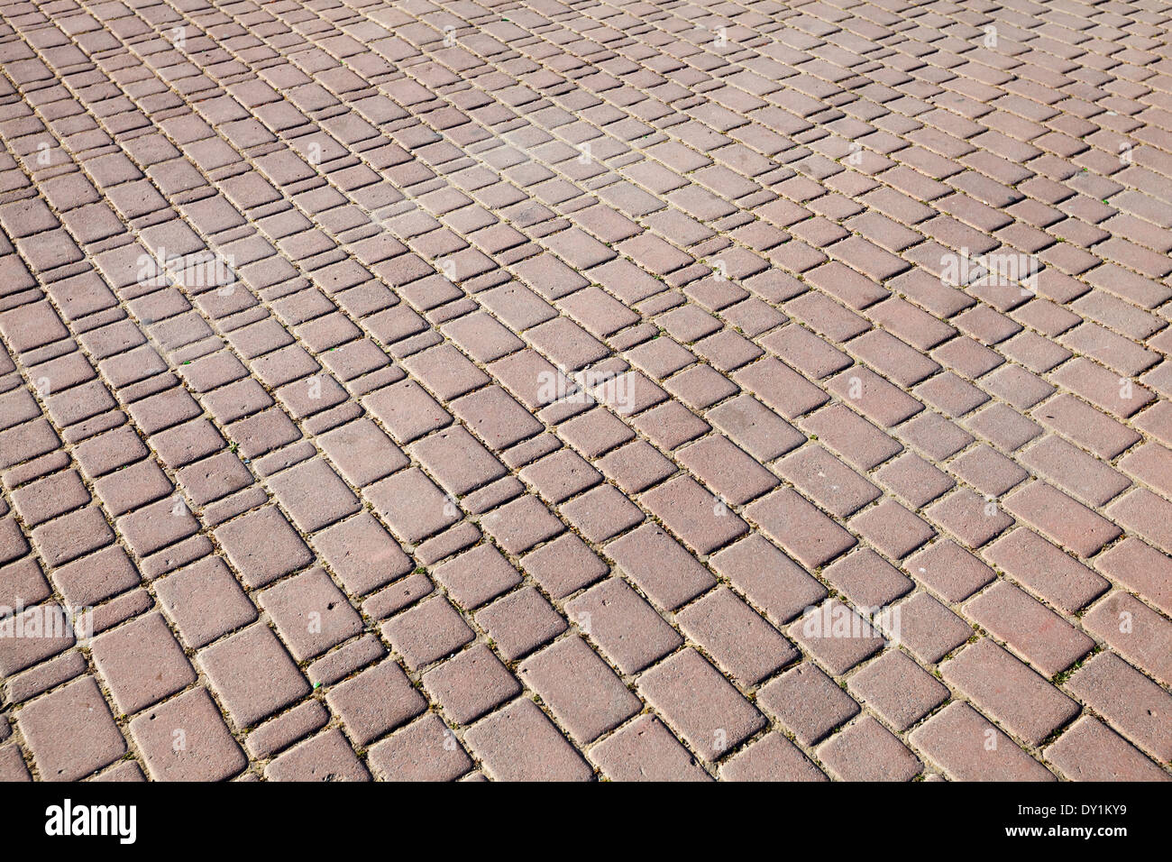 Background texture of modern red cobblestone pavement Stock Photo - Alamy