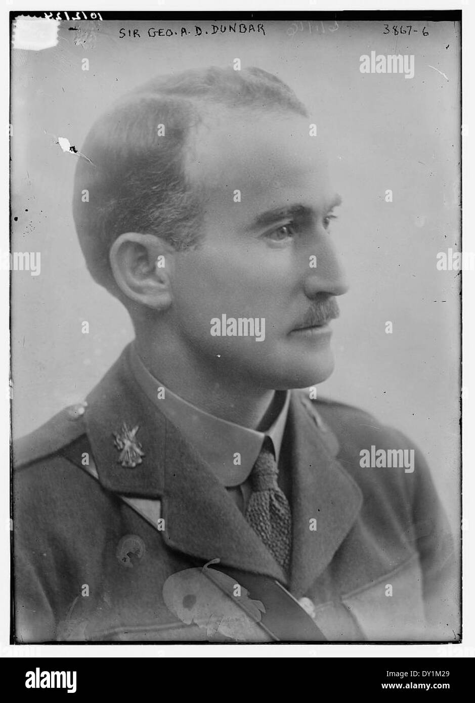 This historical image showcases Sir George A.D. Dunbar at an Allied ...