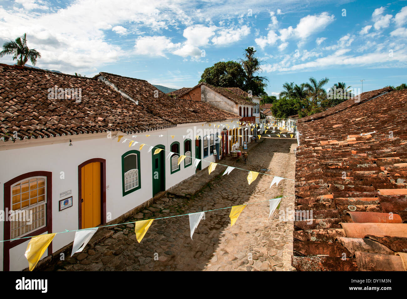 Paraty, Colonial city, Emerald coast, Rio de Janeiro Stock Photo - Alamy