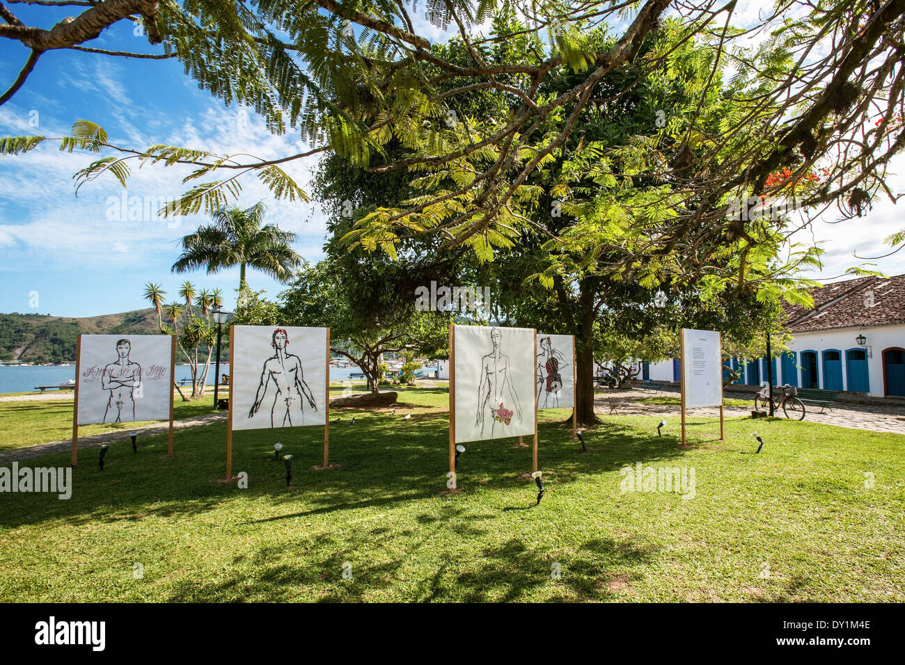 Paraty, Colonial city, Emerald coast, Rio de Janeiro Stock Photo - Alamy