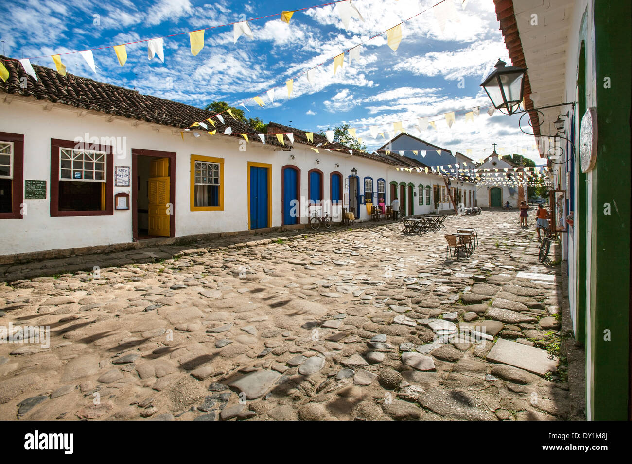 Paraty, Colonial city, Emerald coast, Rio de Janeiro Stock Photo - Alamy