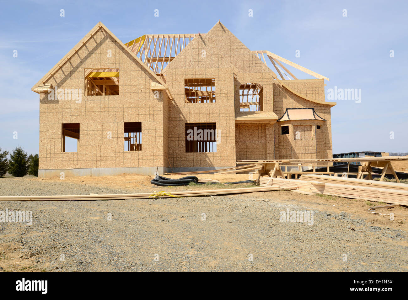 Two story house construction hi-res stock photography and images - Alamy