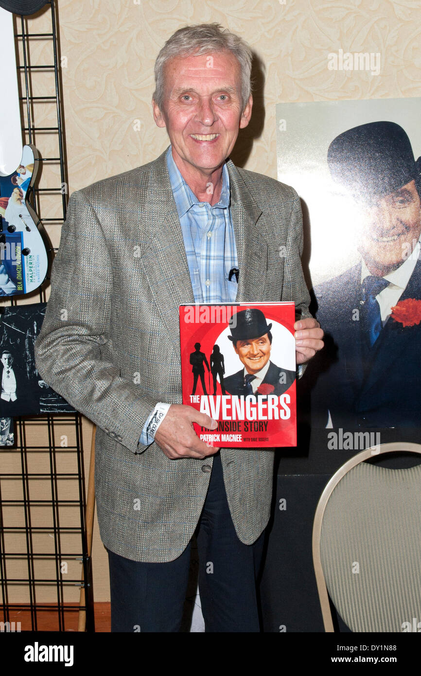Patrick Macnee at 'Monsterpalooza: The Art of Monsters' Convention at ...
