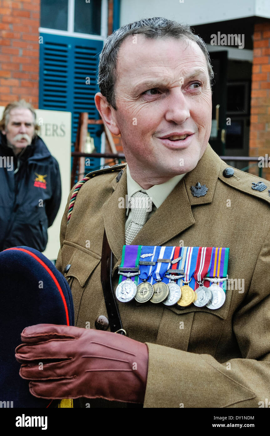 Lieutenant Colonel Paul "Shove" Gilby, Commanding Officer of 2 Mercian ...