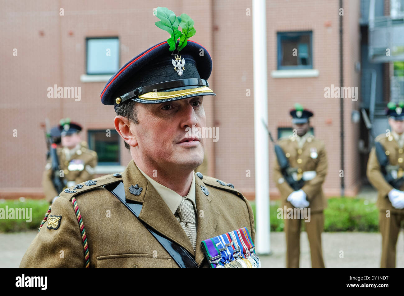 Lieutenant Colonel Paul "Shove" Gilby, Commanding Officer of 2 Mercian ...
