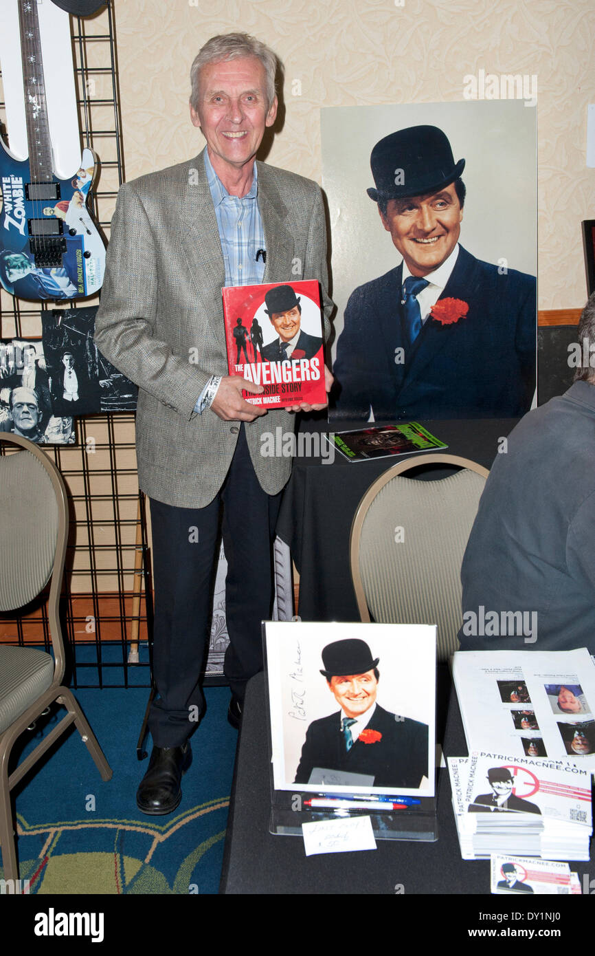 Patrick Macnee at 'Monsterpalooza: The Art of Monsters' Convention at ...