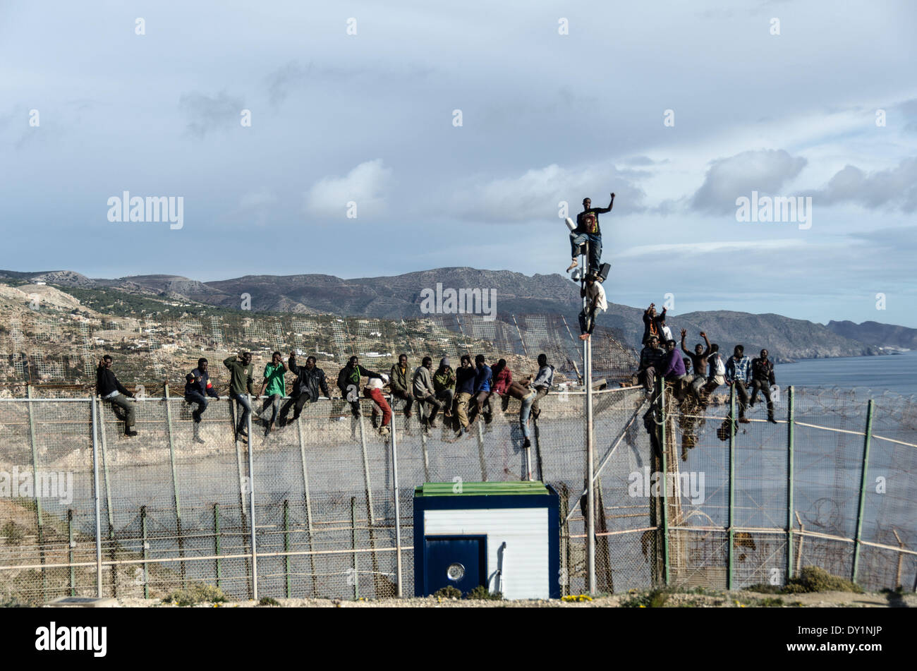 Melilla border hi-res stock photography and images - Alamy