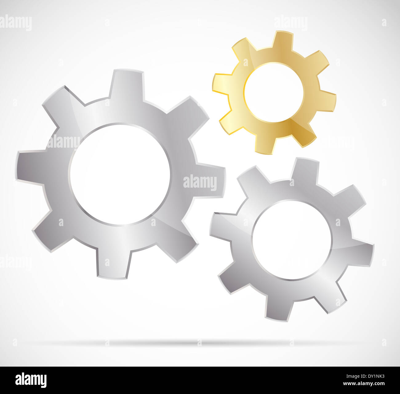 Three cogs hi-res stock photography and images - Alamy