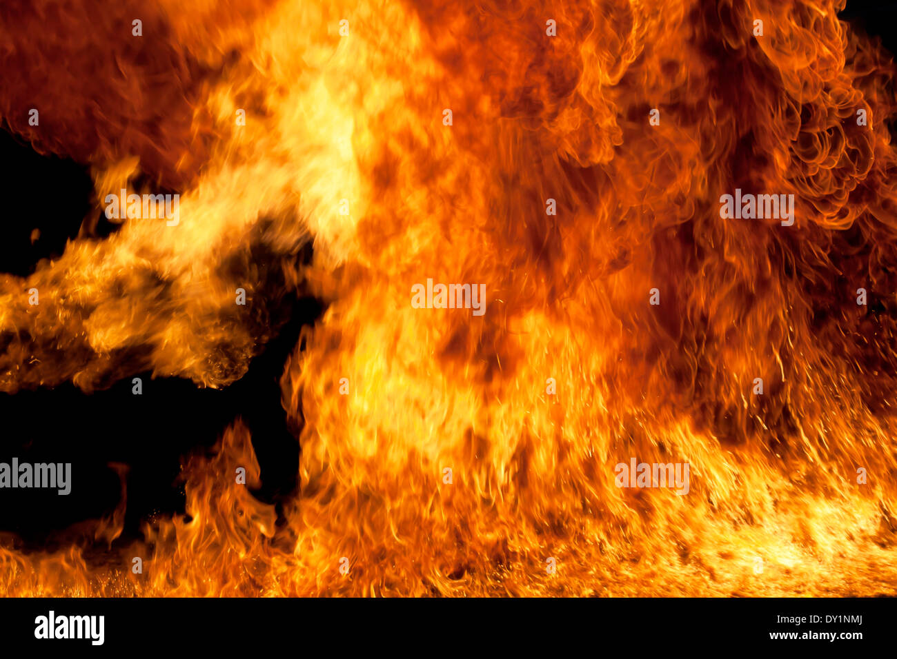 Burning fire flame background of red heat Stock Photo - Alamy