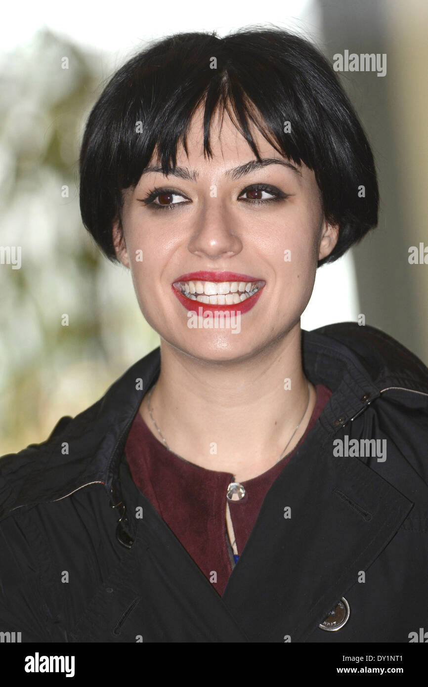 Australian singer gabriella cilmi during hi-res stock photography and ...