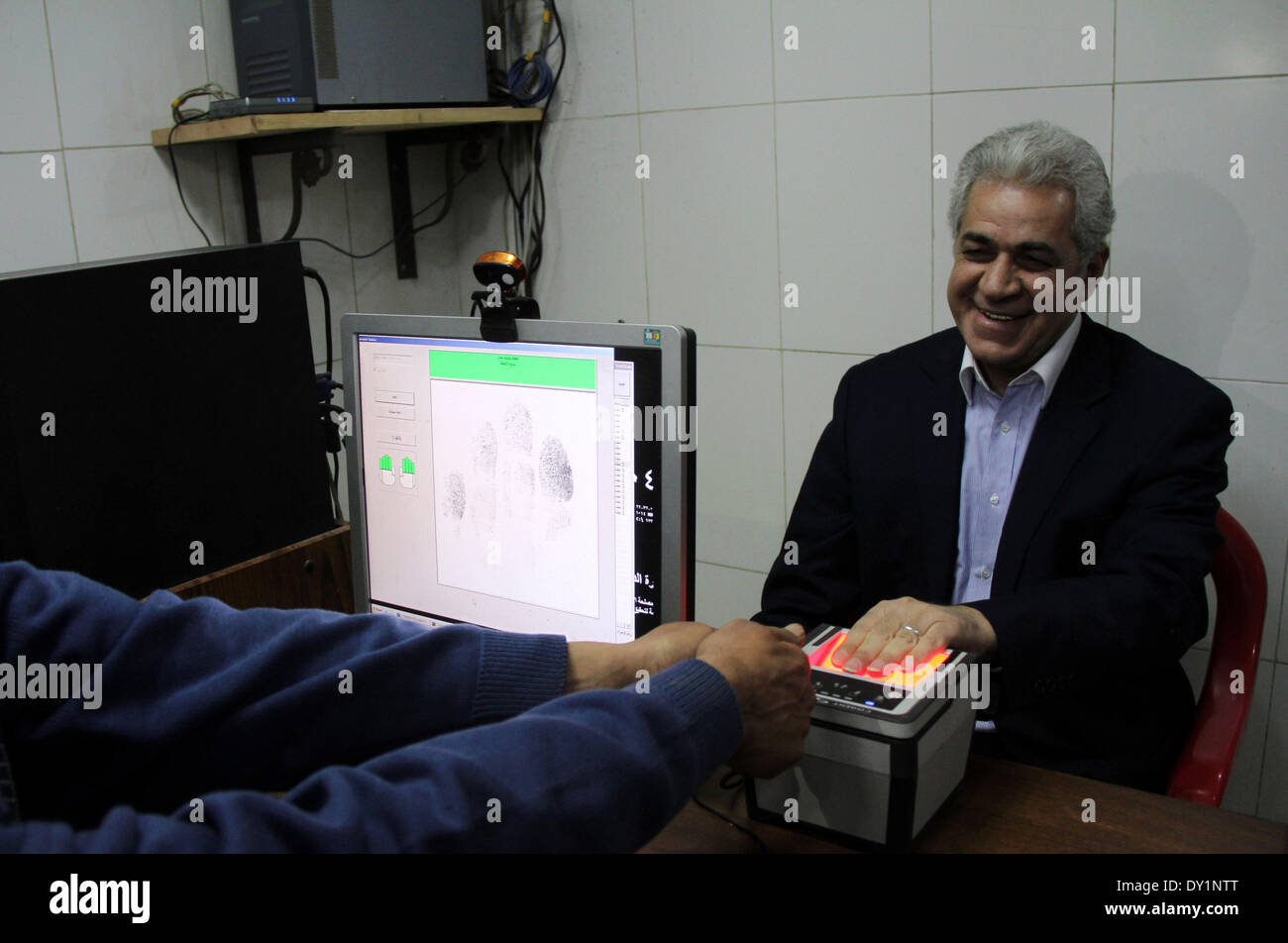 Cairo, Egypt. 3rd Apr, 2014. Egyptian potential presidential candidate ...