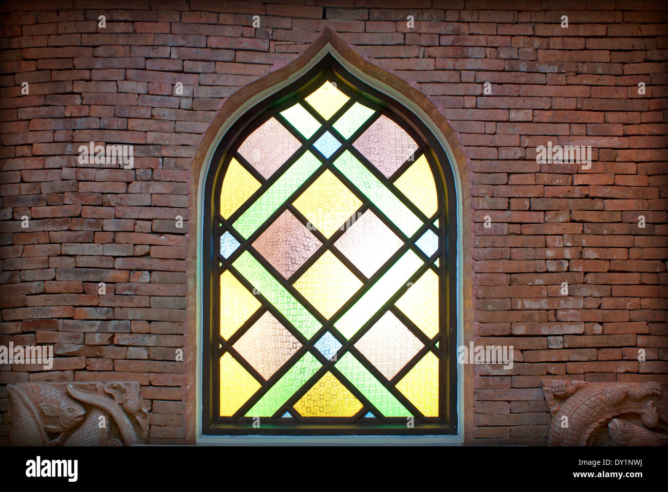 Multi Colored glass mosaic background Stock Photo - Alamy