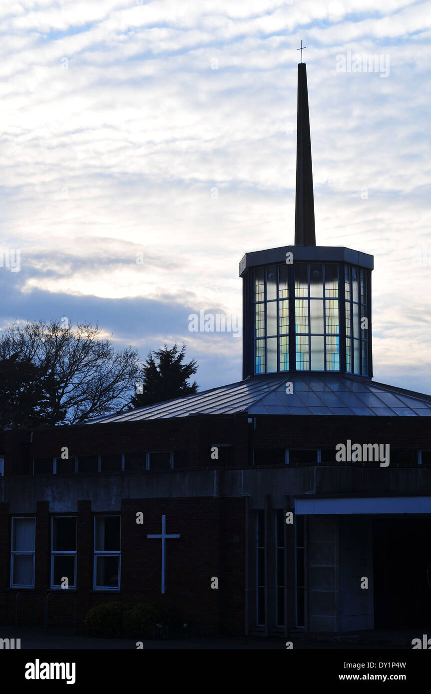 St Andrew's Anglican Church in Dibden Purlieu, on the edge of the New ...