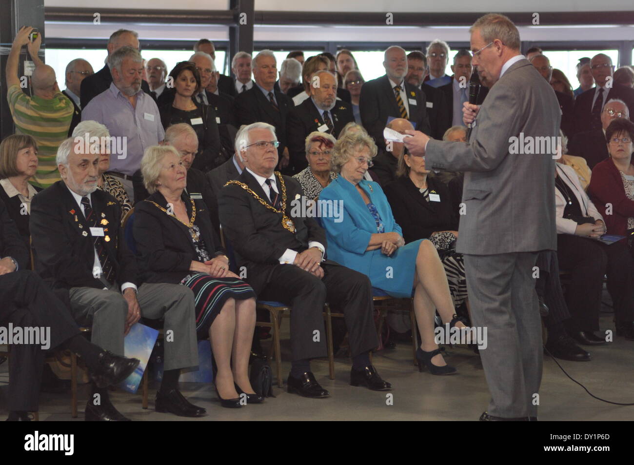 Portsmouth, UK. 3rd April, 2014. Mayor of Gosport - Councillor John ...