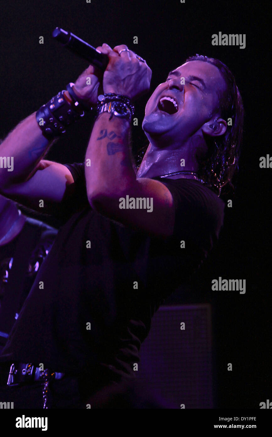 April 2, 2014 - New York, New York U.S. - Musician SCOTT STAPP ...