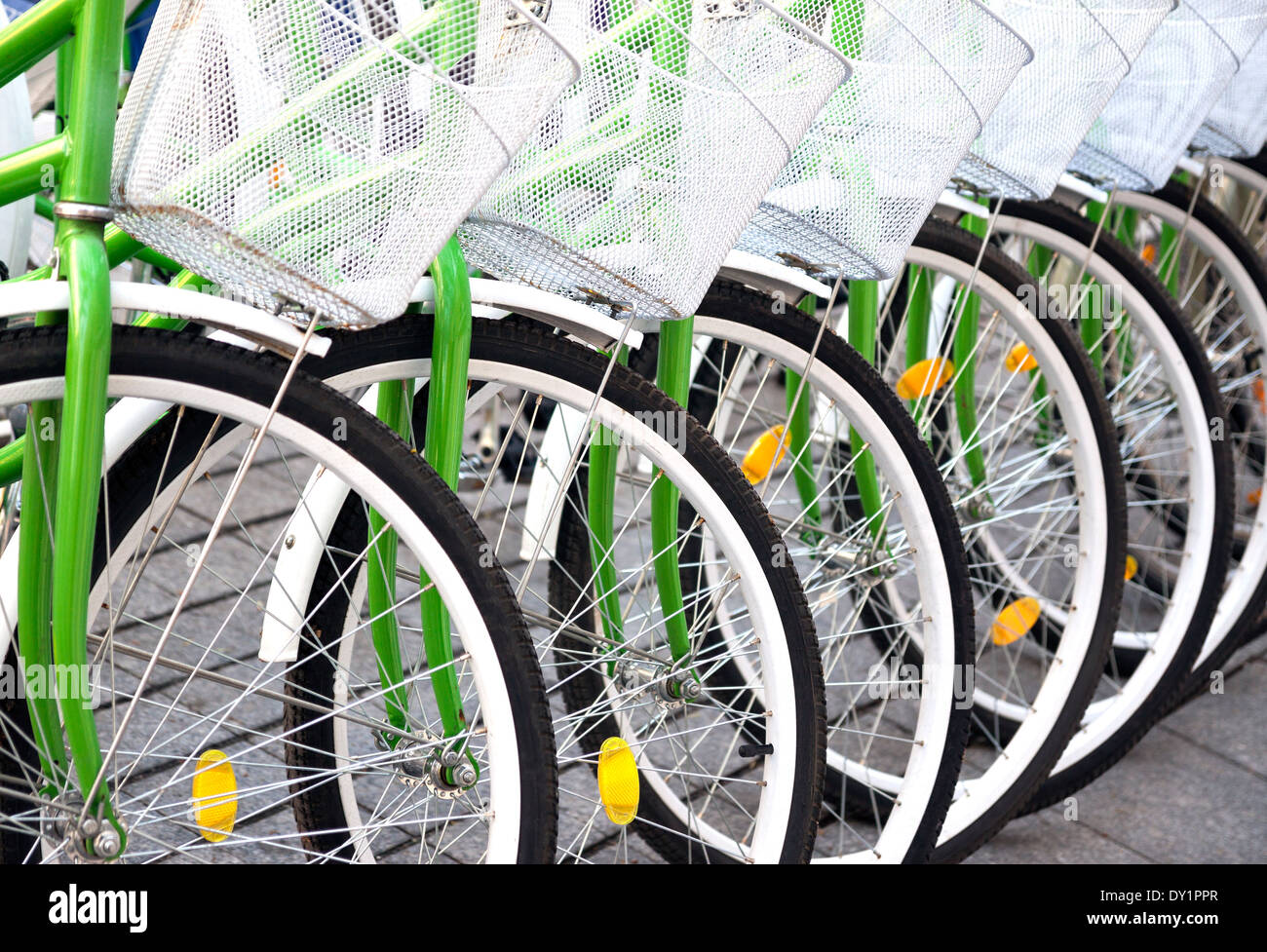 Bicycles rent service hi-res stock photography and images - Alamy