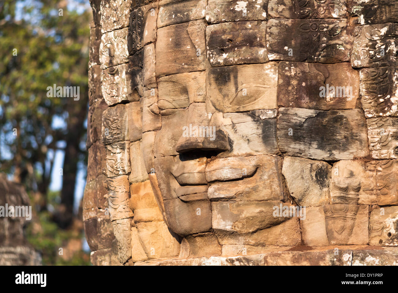 Statue stone temple face sun sunlight hi-res stock photography and ...