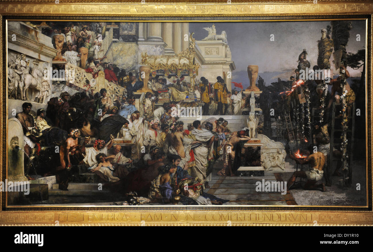 Christian persecution rome hi-res stock photography and images - Alamy