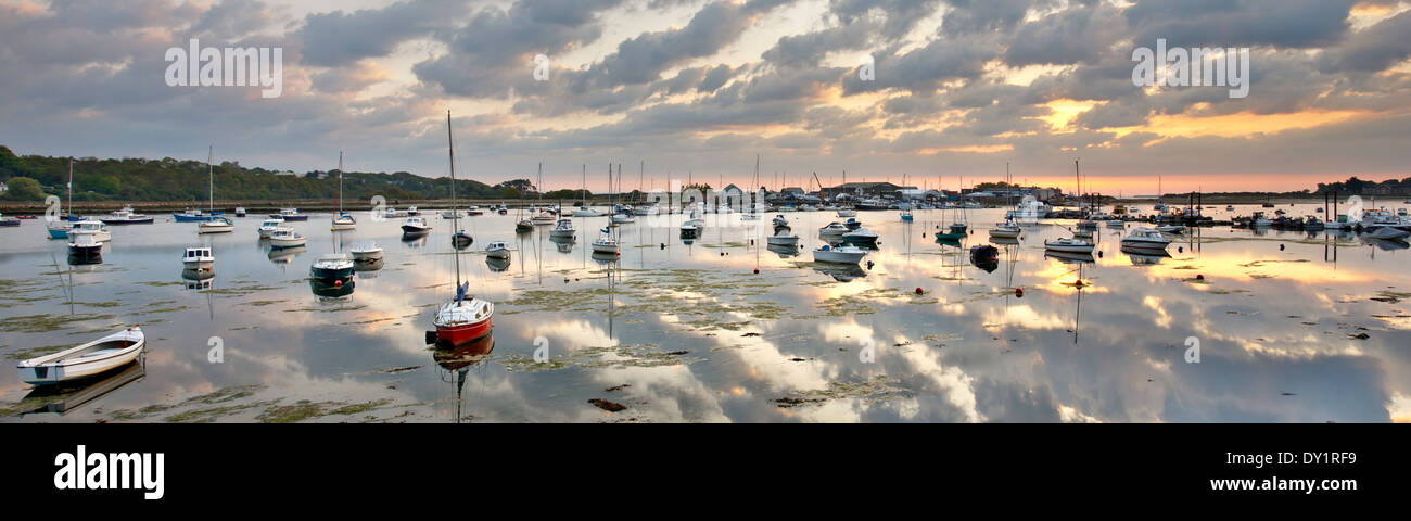 Bembridge harbour Isle of Wight Stock Photo - Alamy