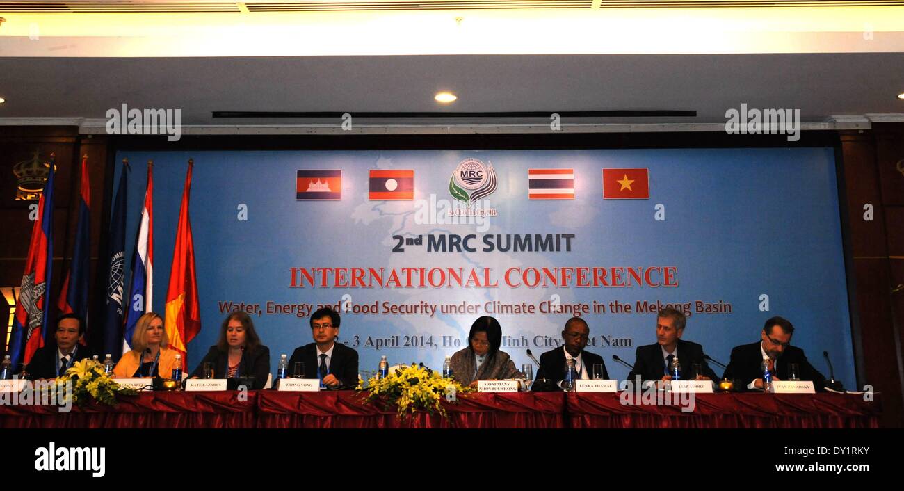 Ho Chi Minh City. 2nd Apr, 2014. Photo taken on April 2, 2014 shows the ...