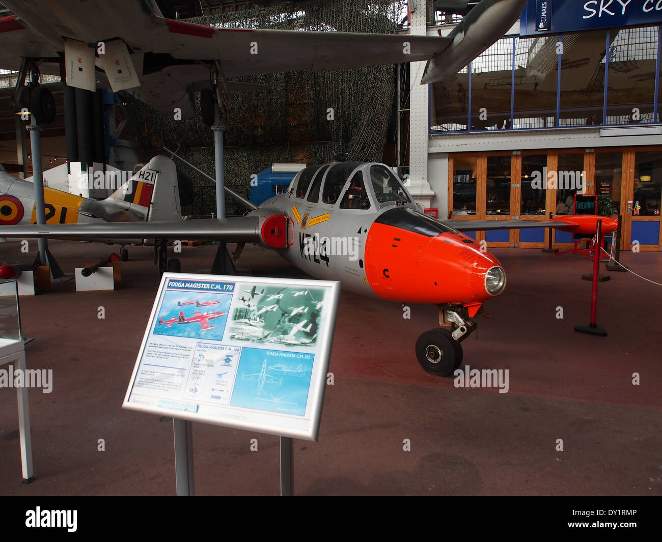 Fouga Magister CM170 MT24 Stock Photo - Alamy