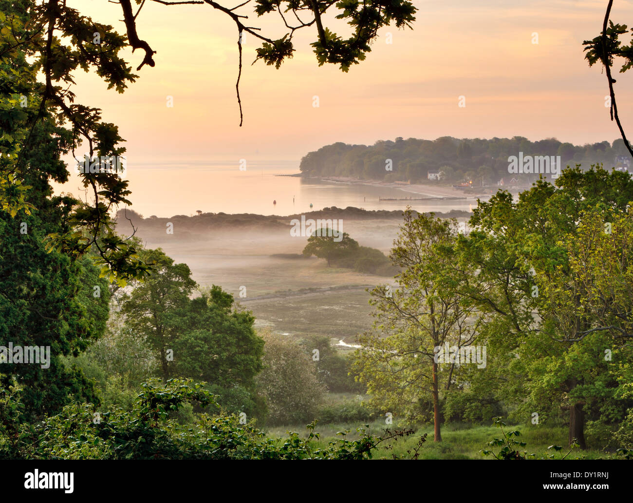 St Helens the Duver Isle of Wight Stock Photo - Alamy