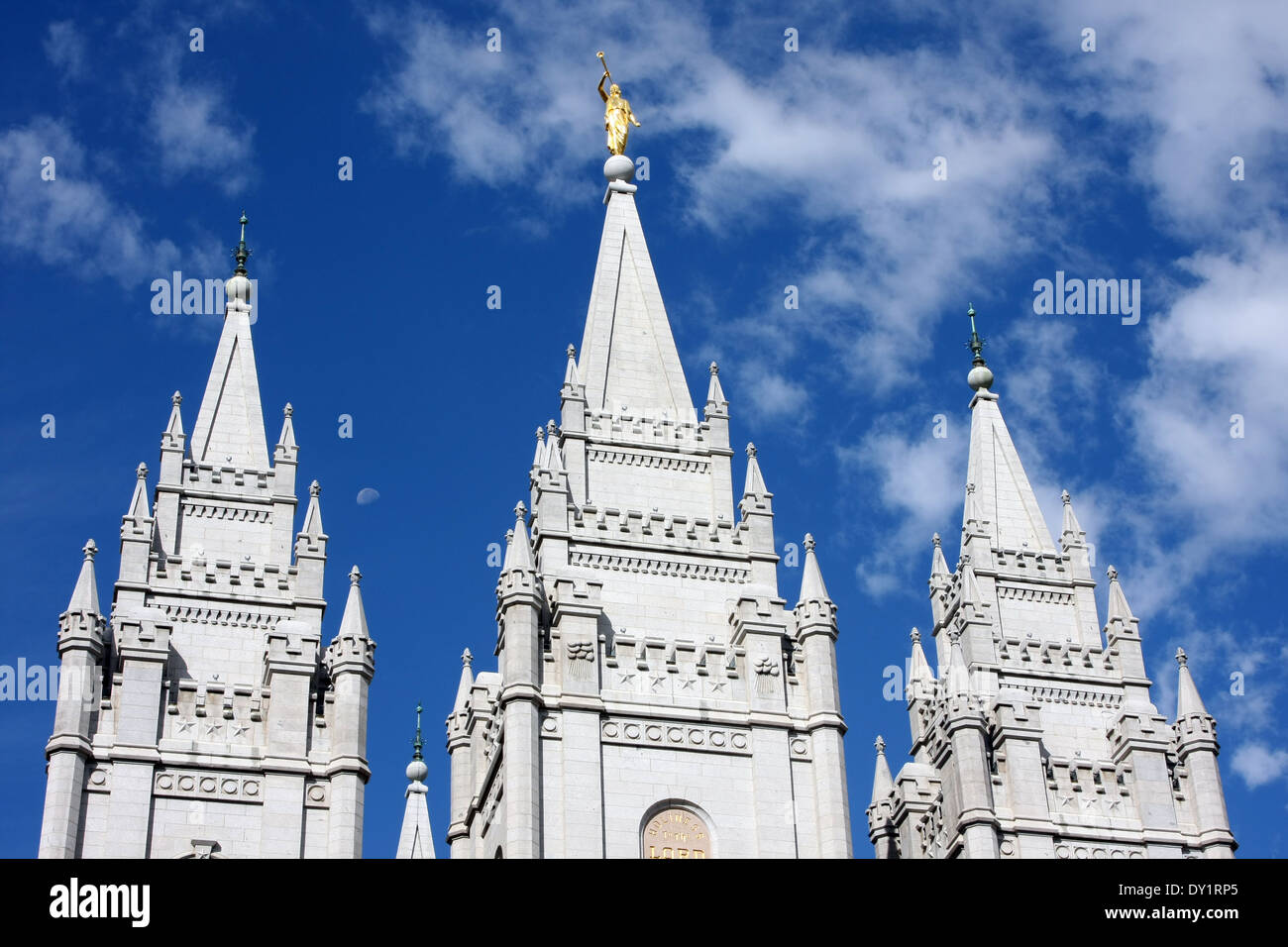Salt Lake Temple Moons