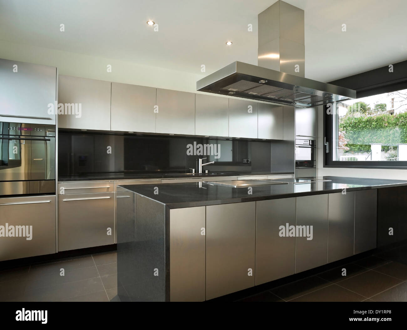 interior modern house, kitchen Stock Photo - Alamy