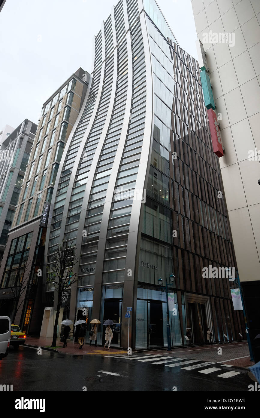 De beers building ginza tokyo hi-res stock photography and images - Alamy