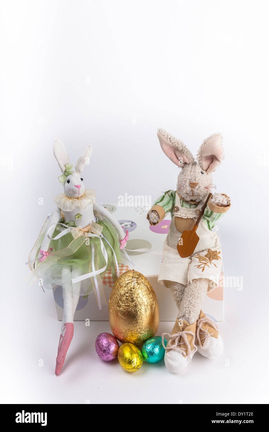 Easter rabbits hi-res stock photography and images - Alamy