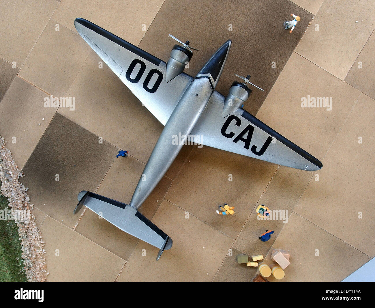 Sabena OO-CAJ, a Boeing 737-300 aircraft registered to Sabena, sits on ...