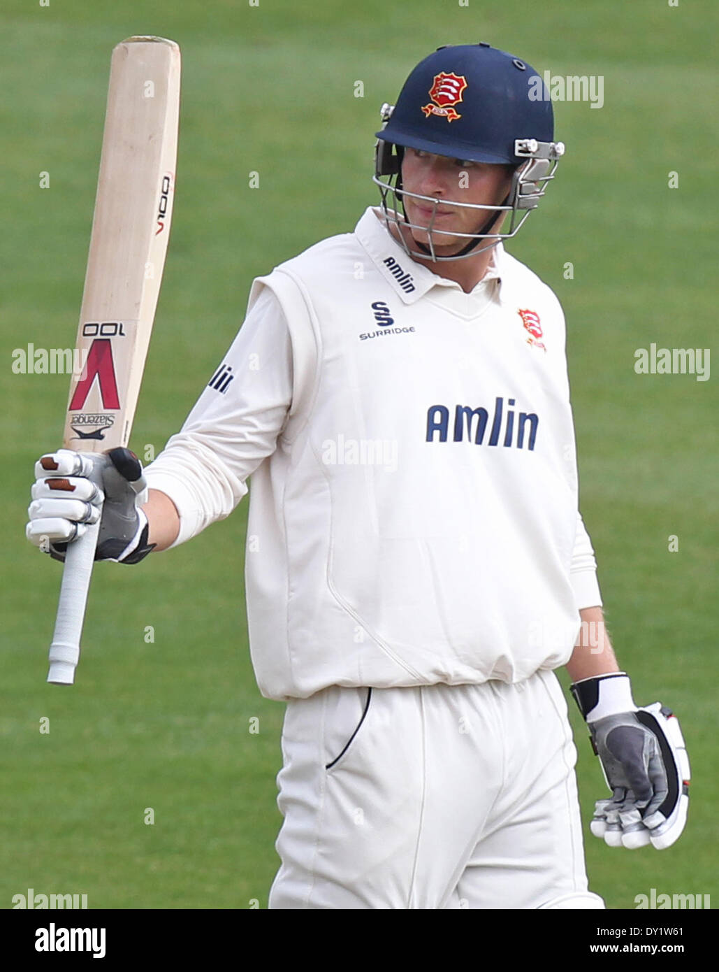 Tom westley of essex batting hi-res stock photography and images - Alamy