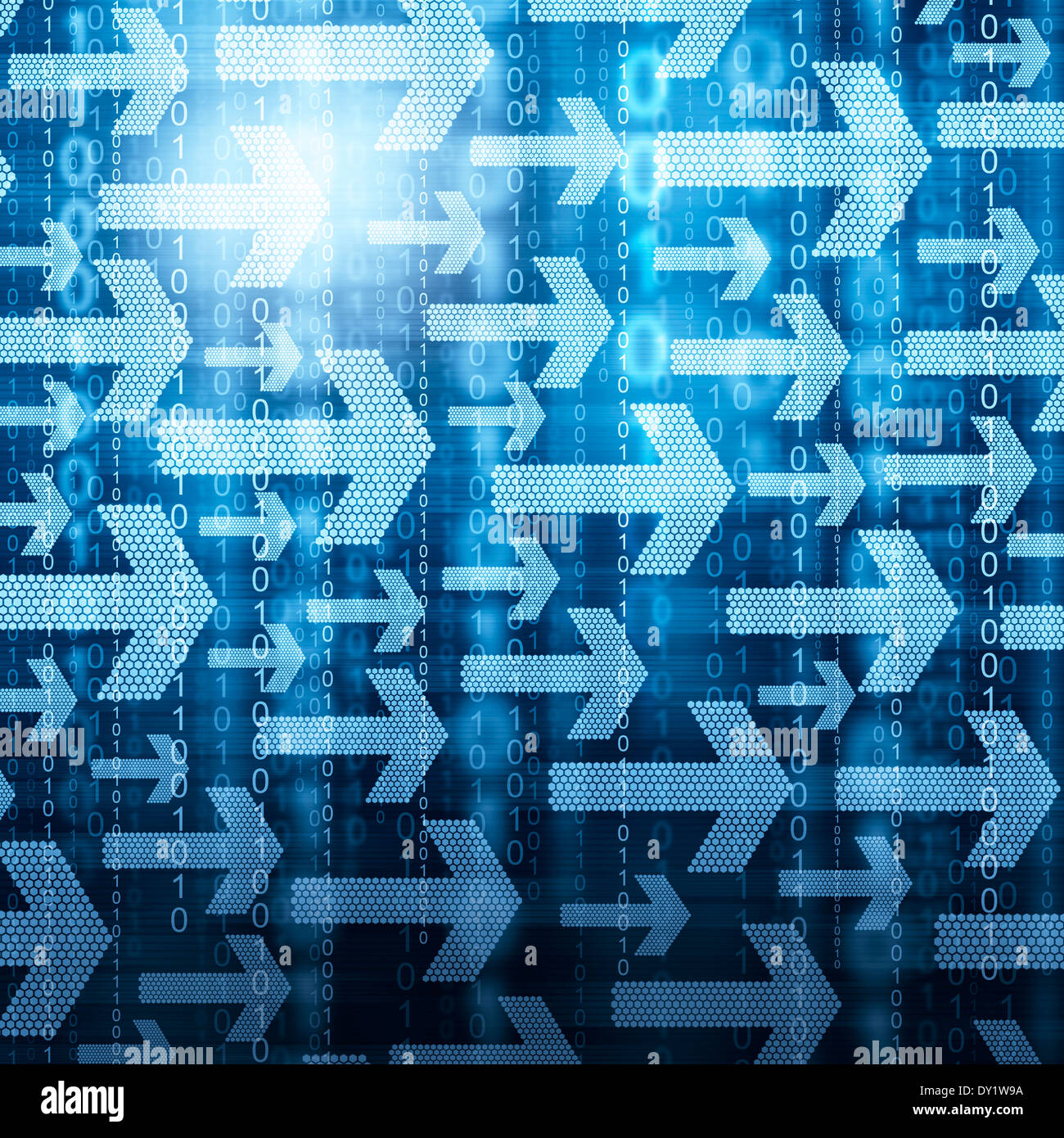 Image binary coding arrows hi-res stock photography and images - Alamy