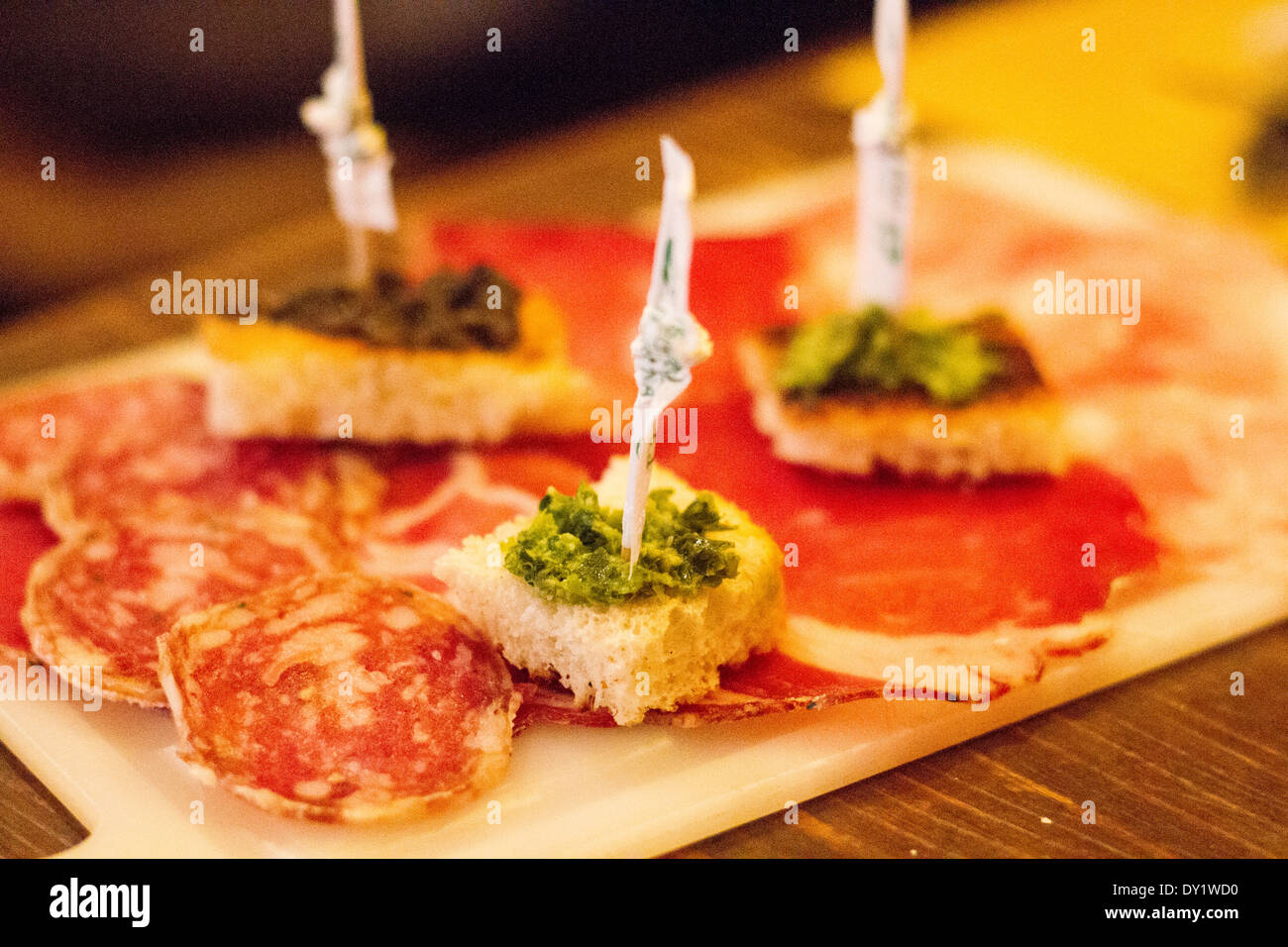 Typical italian food in Ferrara, Emilia Romagna, Italy Stock Photo - Alamy