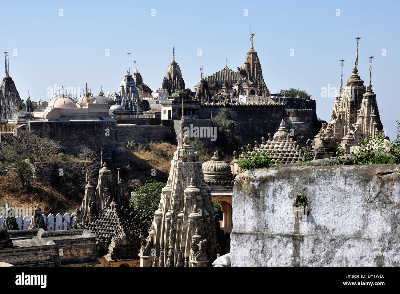 Palitana jain temple hi-res stock photography and images - Alamy