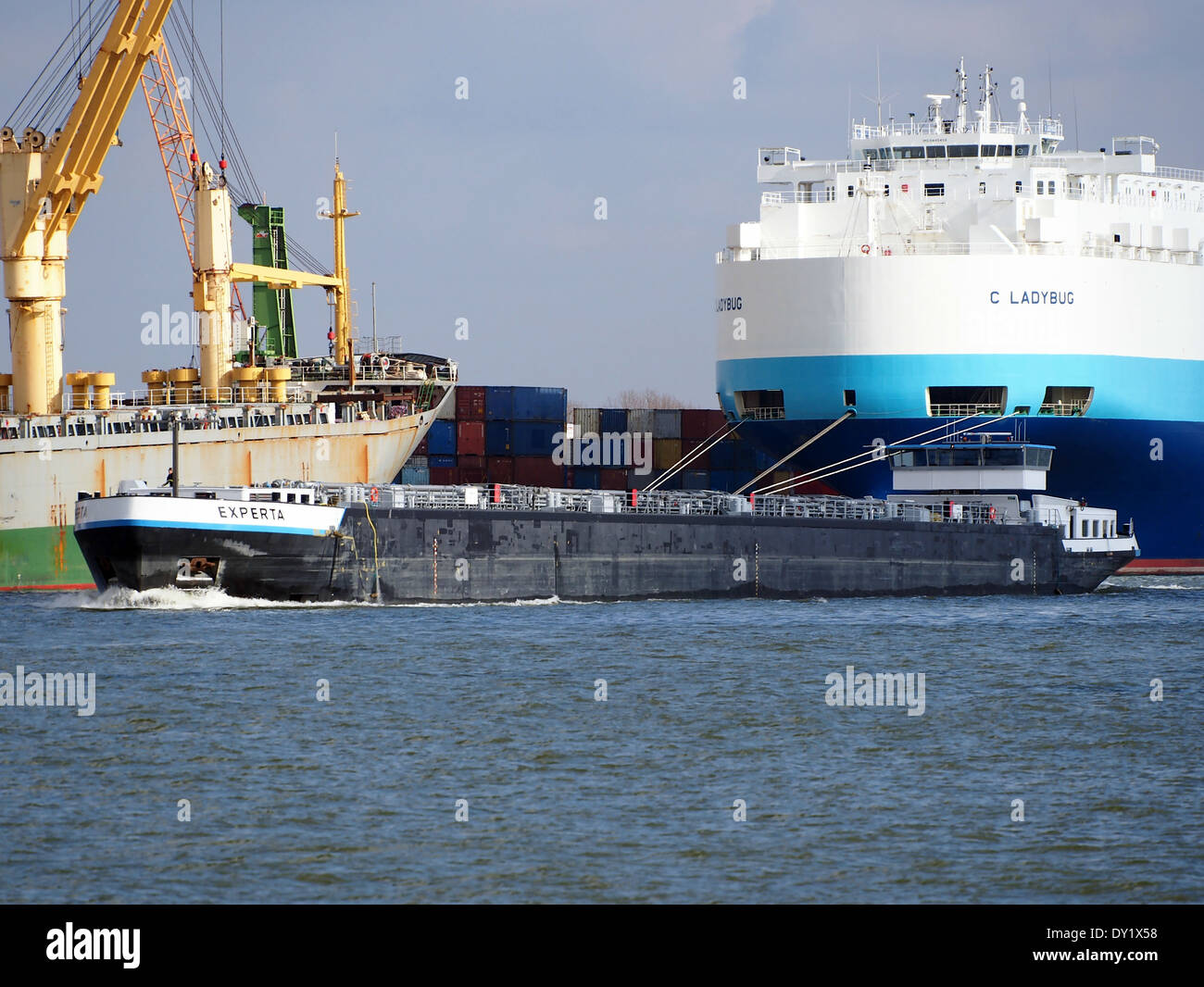 The Experta ENI 02332710 is a vessel docked at the Port of Antwerp, a ...