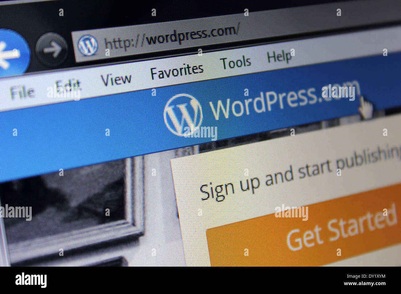 Wordpress hi-res stock photography and images - Alamy