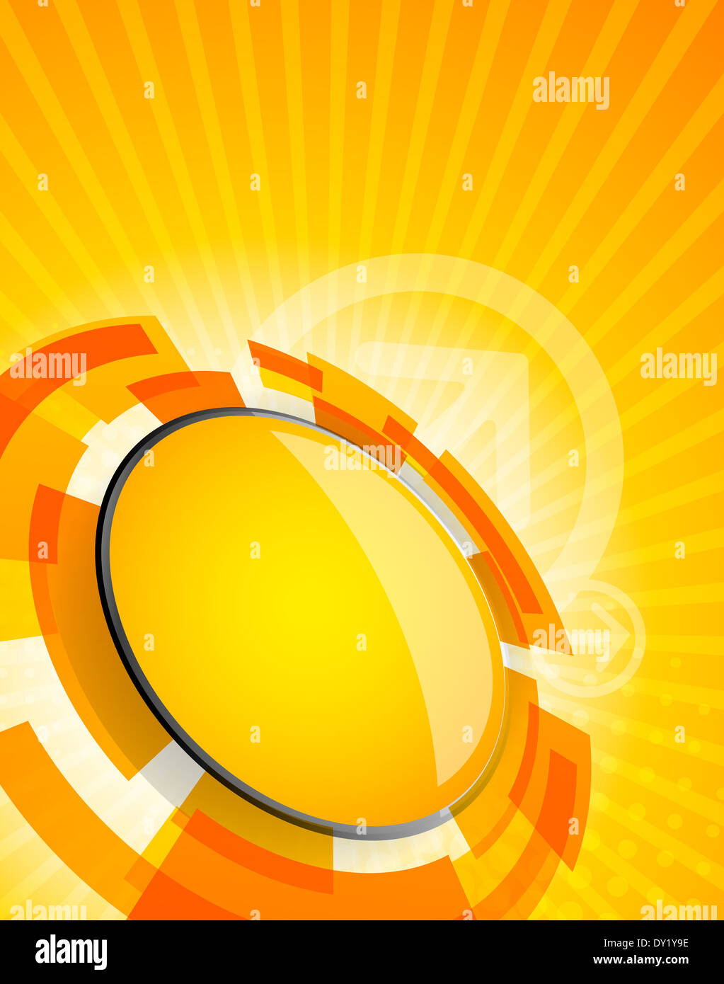 Abstract bright tech background in orange color Stock Photo - Alamy