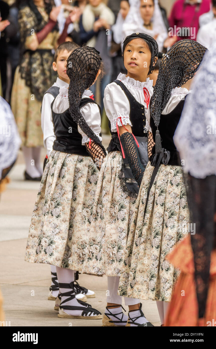 Local People dancing with traditional costumes and music at Montserrat ...