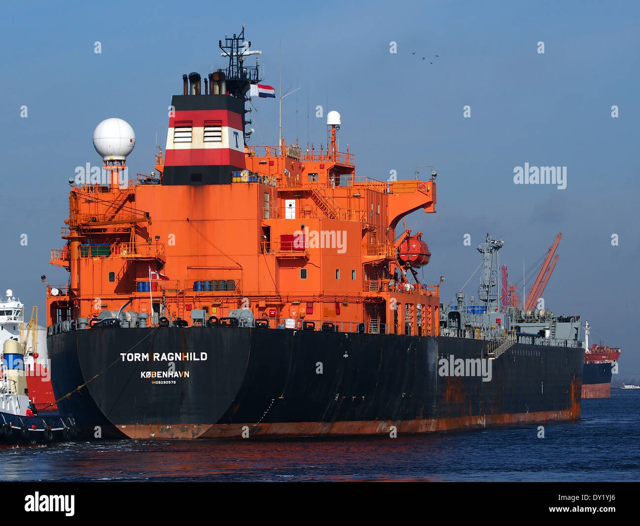 The Torm Ragnhild is a large tanker vessel registered under IMO 9290579 ...