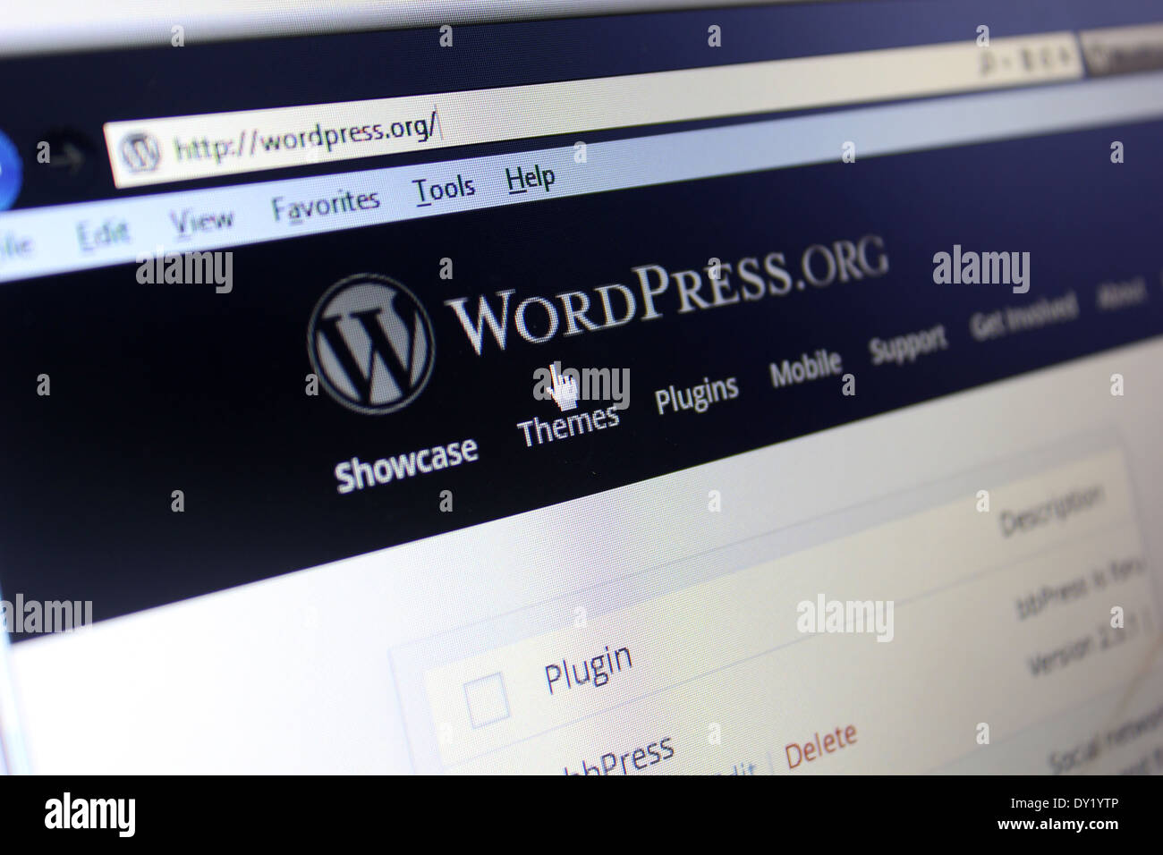 Wordpress hi-res stock photography and images - Alamy