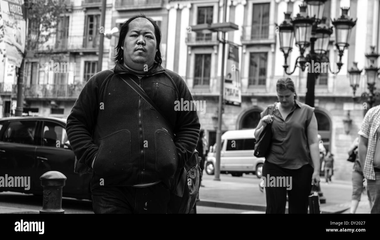 People faces Black and White Stock Photos & Images - Alamy
