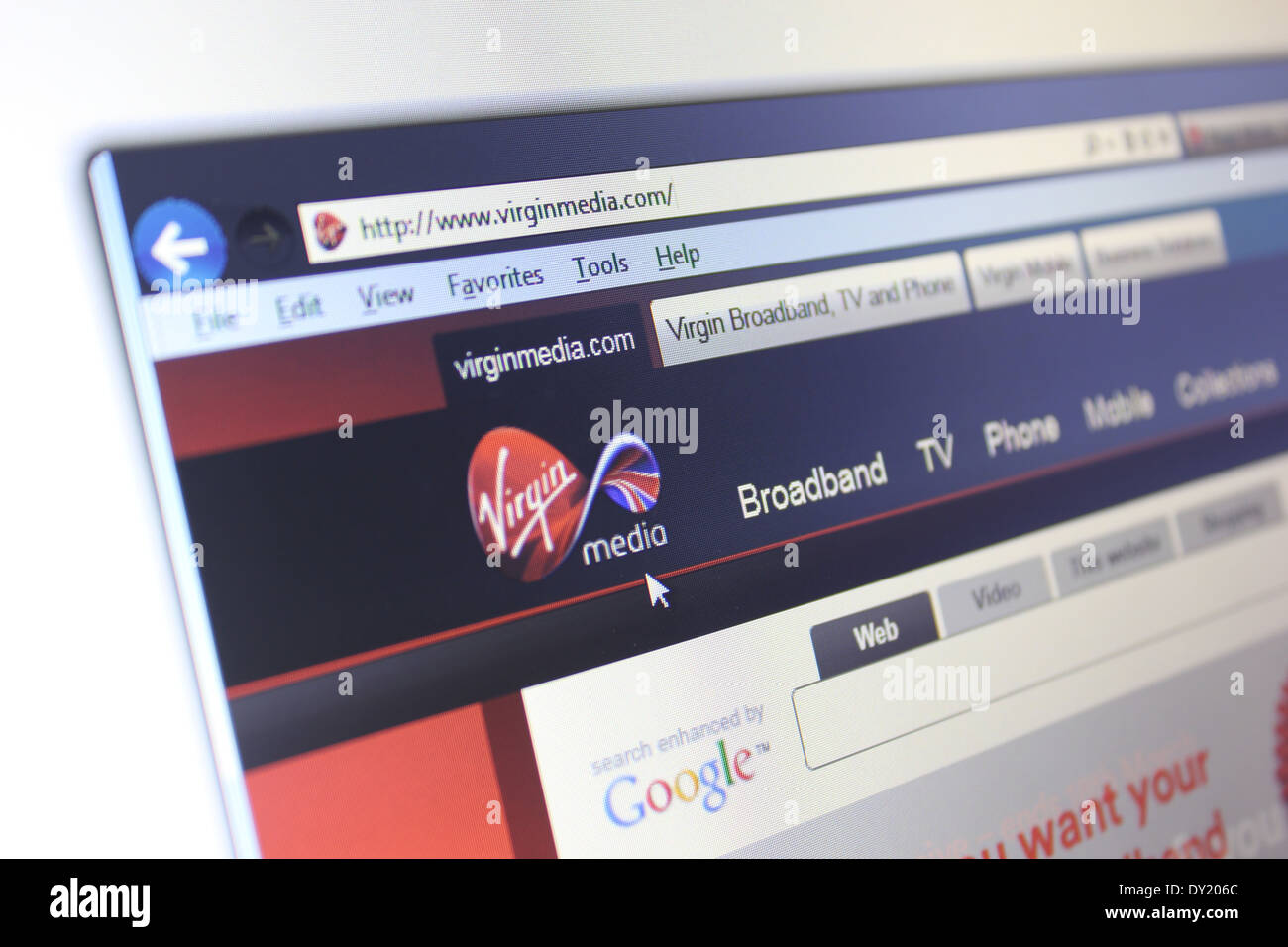 Virgin media hi-res stock photography and images - Alamy