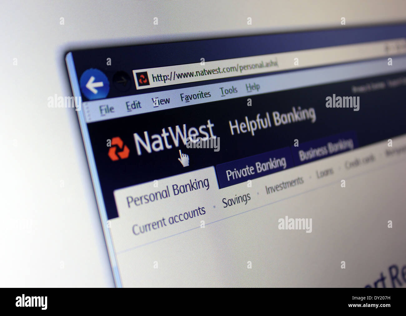 Natwest online banking hi-res stock photography and images - Alamy